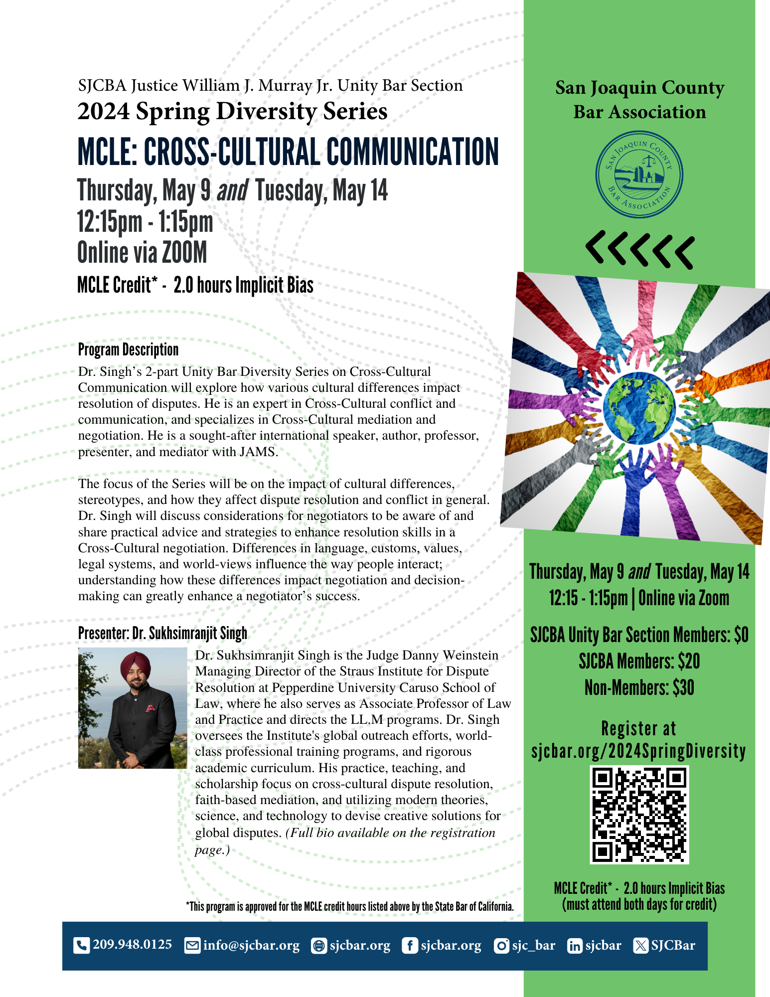 Unity Bar 2024 Spring Diversity Series | MCLE: Cross-Cultural ...